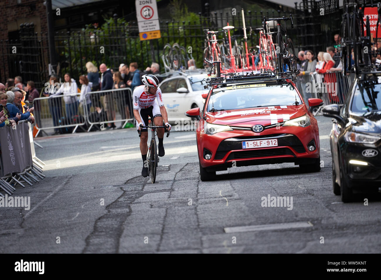 NEWCASTLE UPON TYNE, ENGLAND, UK - SEPTEMBER 09, 2019: Lasse Norman ...