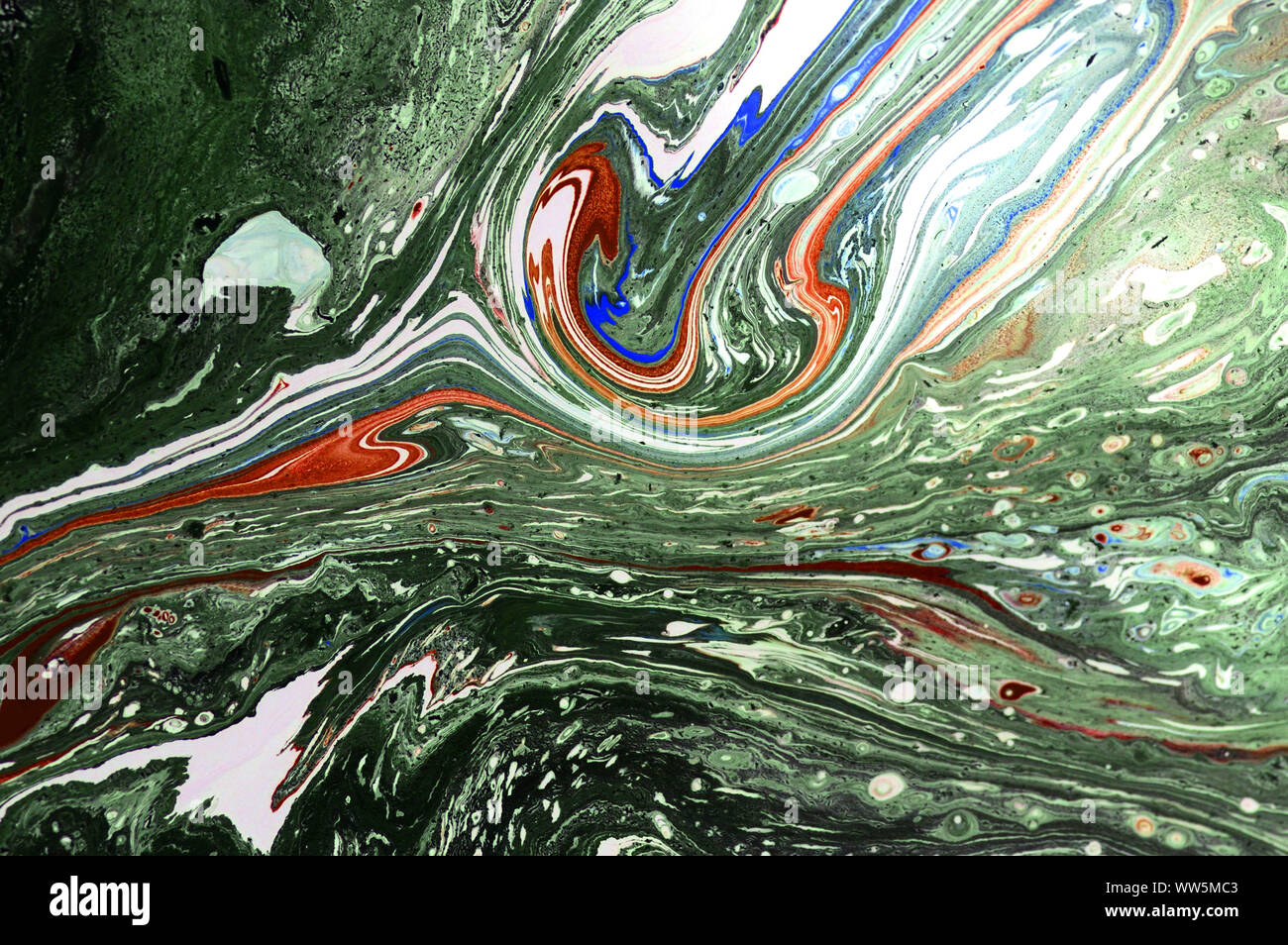 Marbled liquid unique pattern Stock Photo - Alamy