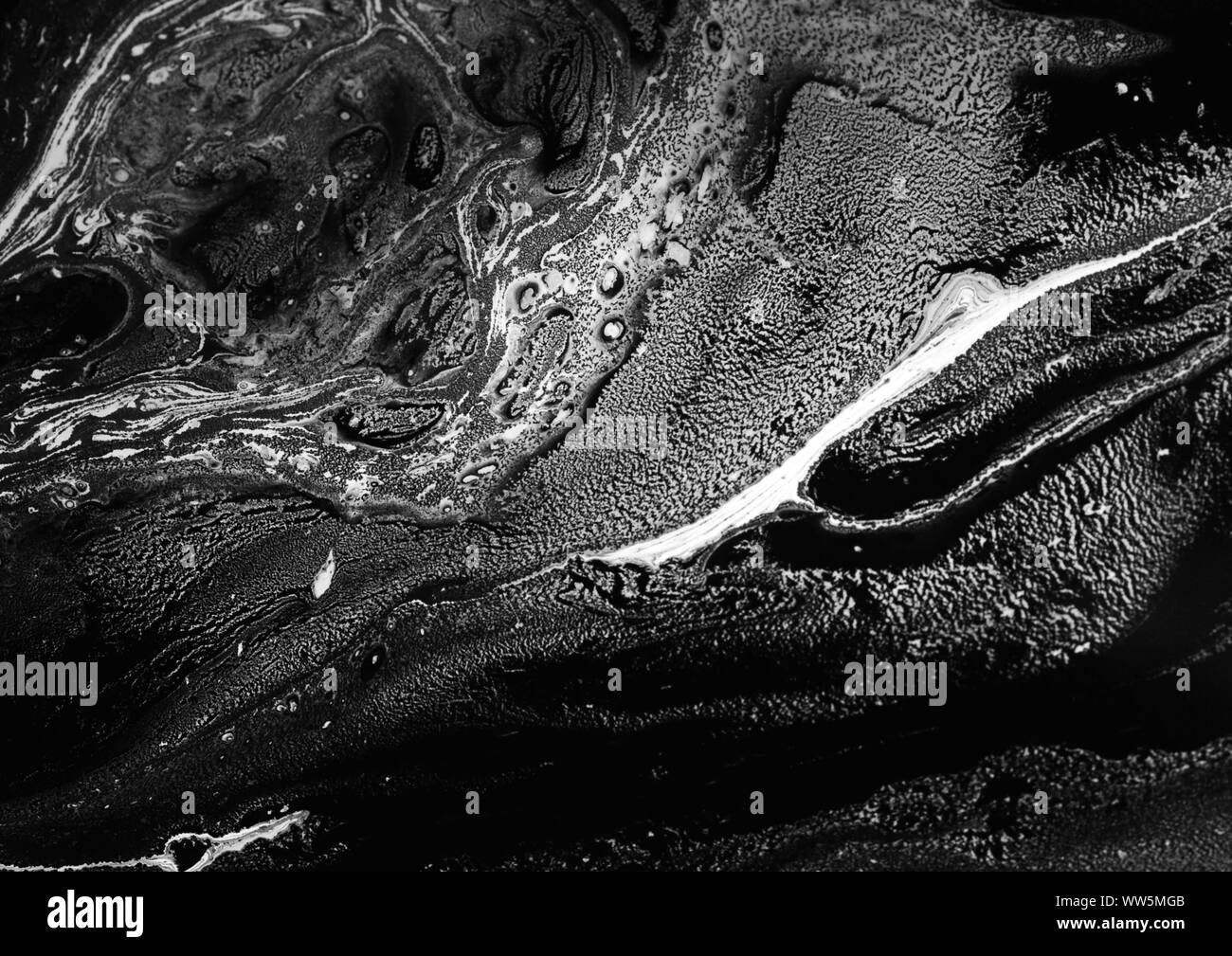 Used watercolor paint Black and White Stock Photos & Images - Alamy