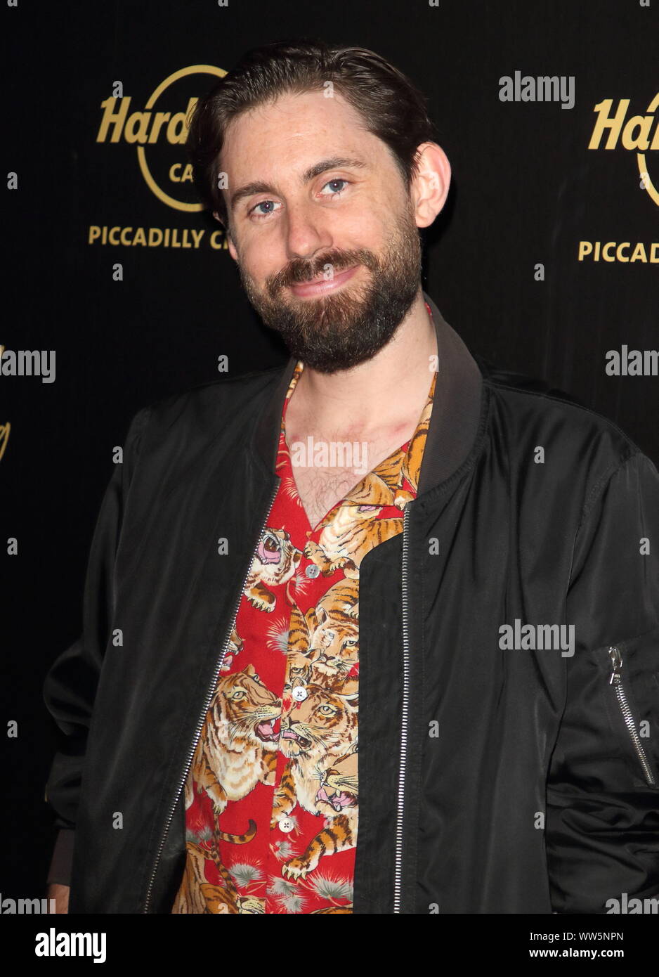 London, UK. 12th Sep, 2019. Mikey Goldsworthy on the red carpet at the ...