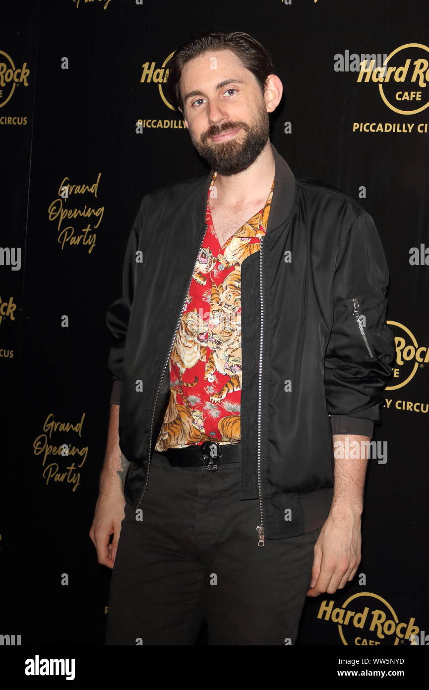 London, UK. 12th Sep, 2019. Mikey Goldsworthy on the red carpet at the ...