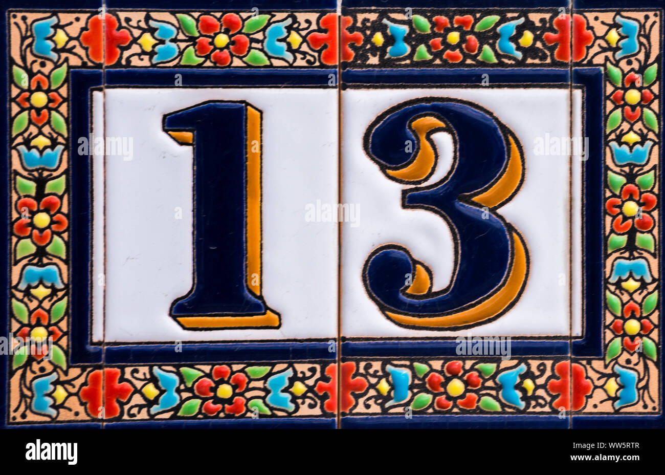 Thirteen tiles hi-res stock photography and images - Alamy