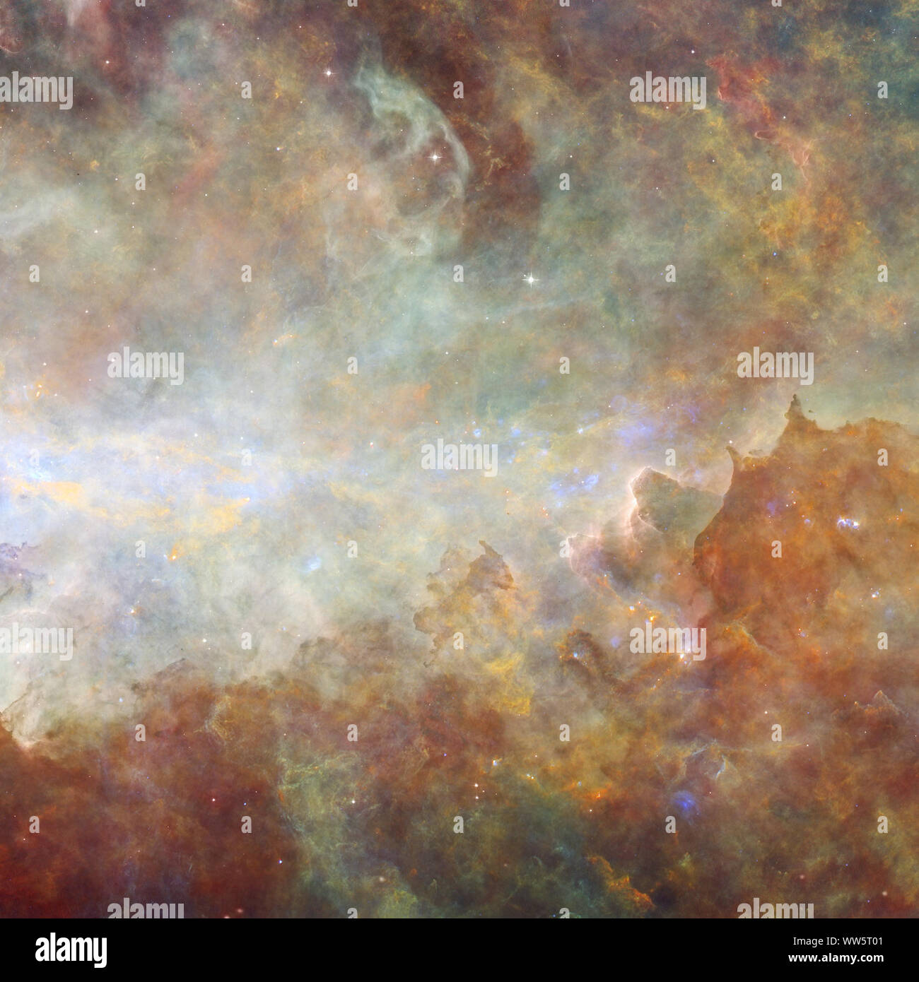 Nebula in outer space. Gas and dust clouds. Elements of this image ...