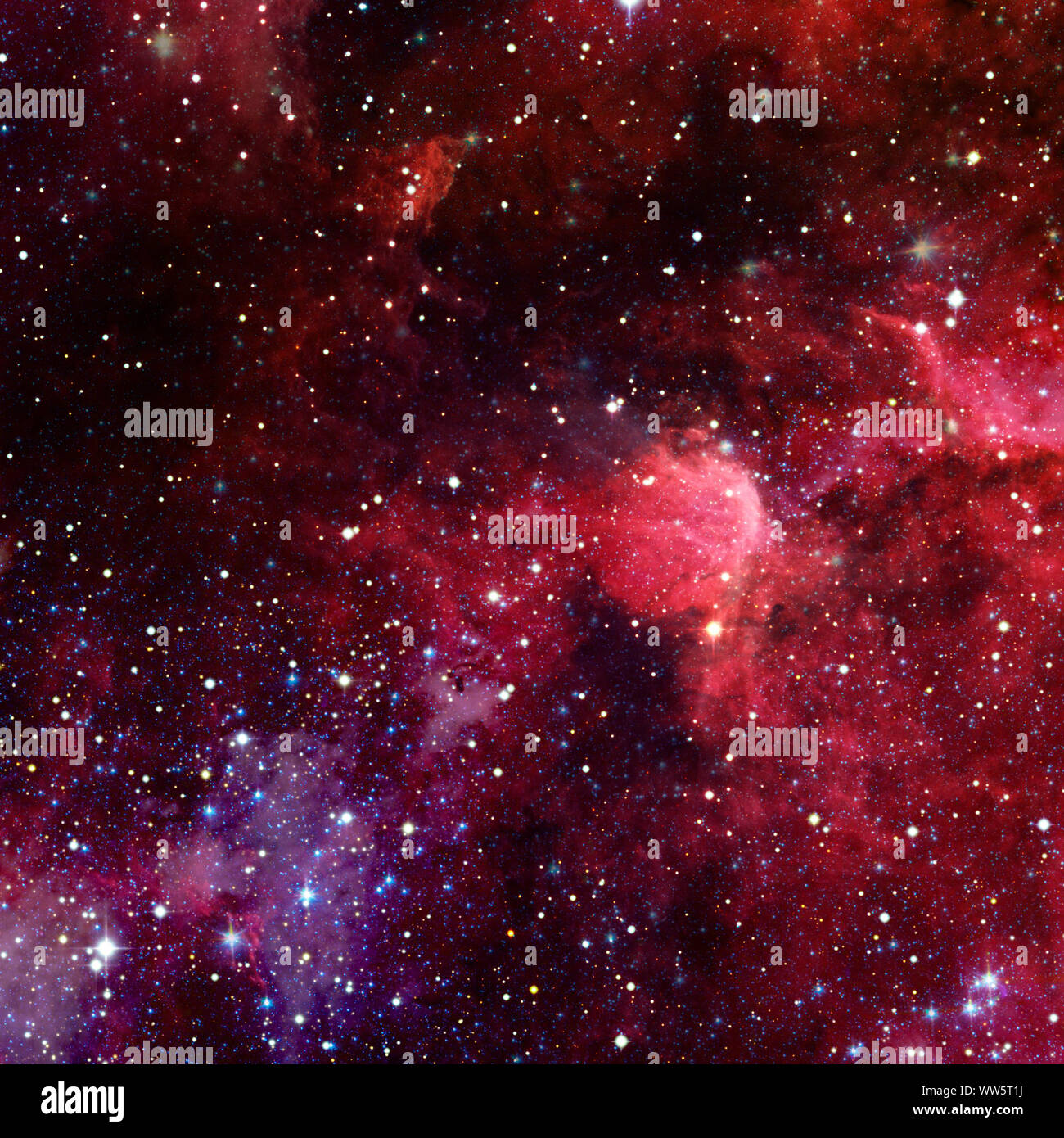 Nebula in outer space. Gas and dust clouds. Elements of this image ...