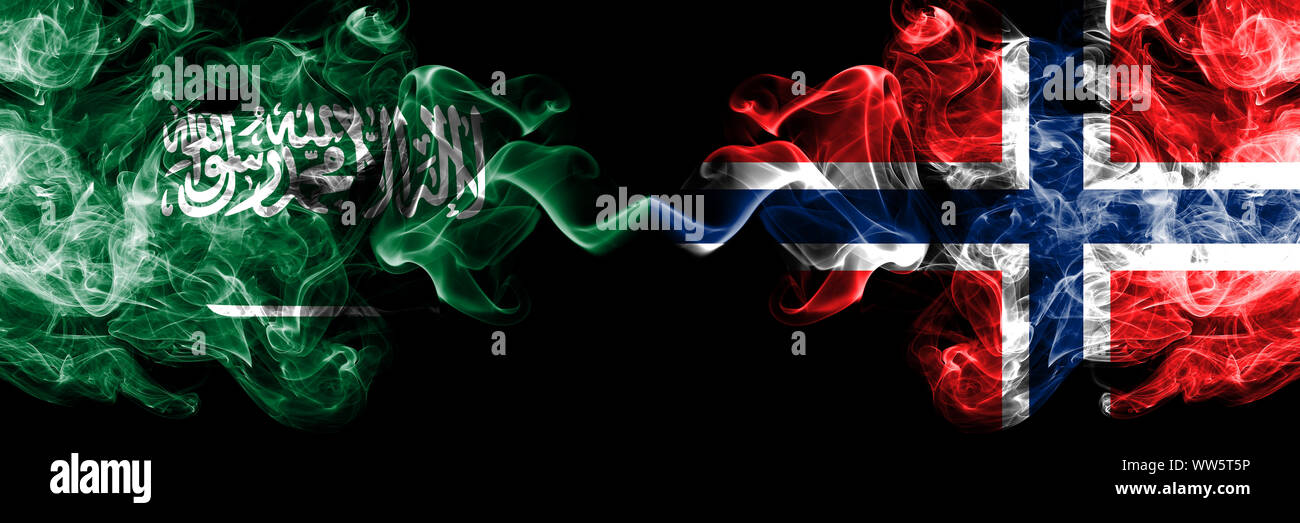 Saudi arabia norway flag hi-res stock photography and images - Alamy