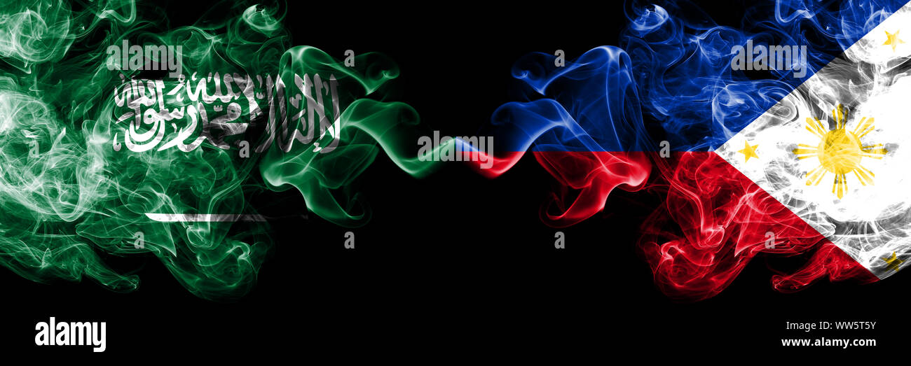 Saudi arabia philippines flag hi-res stock photography and images - Alamy