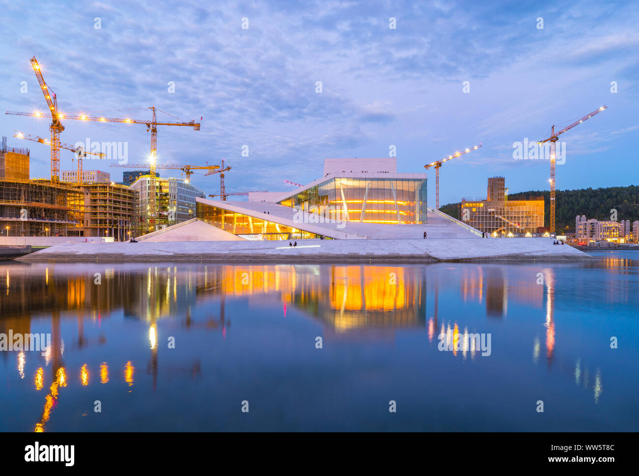 Oslo Opera House Night