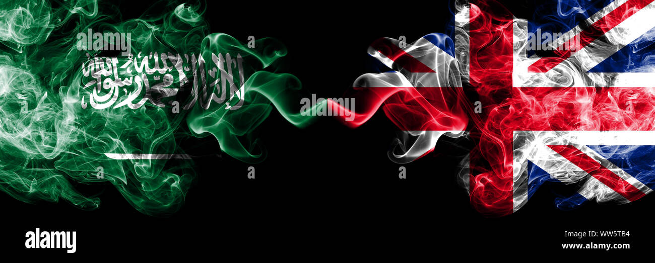 United kingdom saudi arabia flag hi-res stock photography and images ...