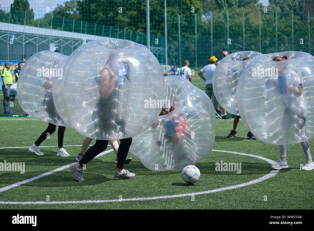 Bubble soccer ball hi-res stock photography and images - Alamy