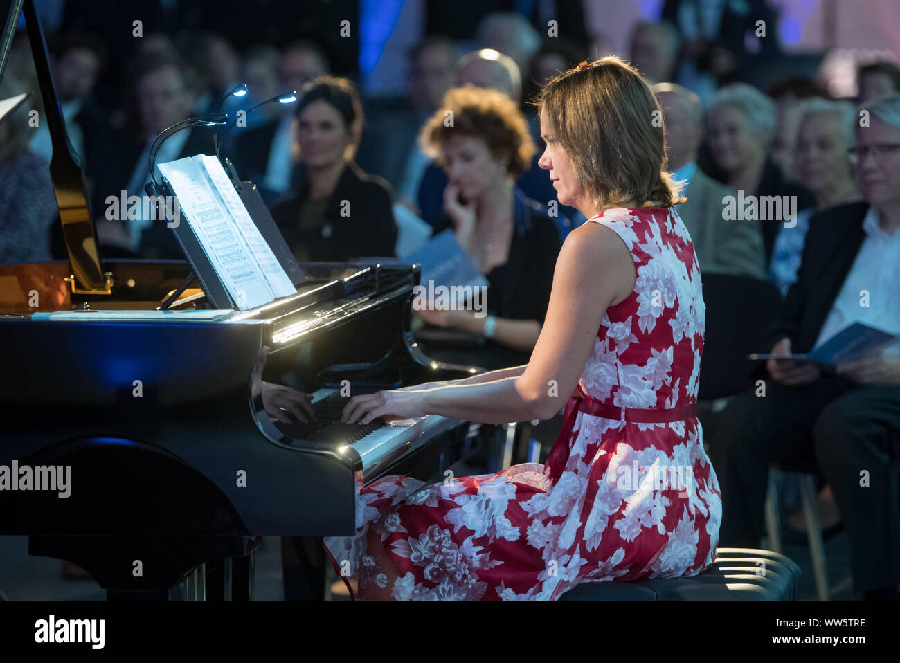 Leipzig, Germany. 13th Sep, 2019. Heike-Angela Moser, pianist and great ...