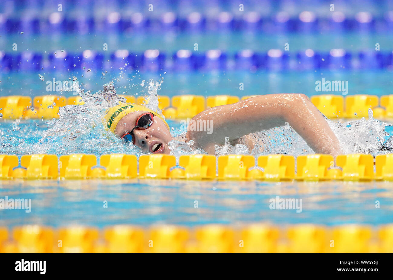 Australia's Lakeisha Patterson during the Women's 400m Freestyle on day ...