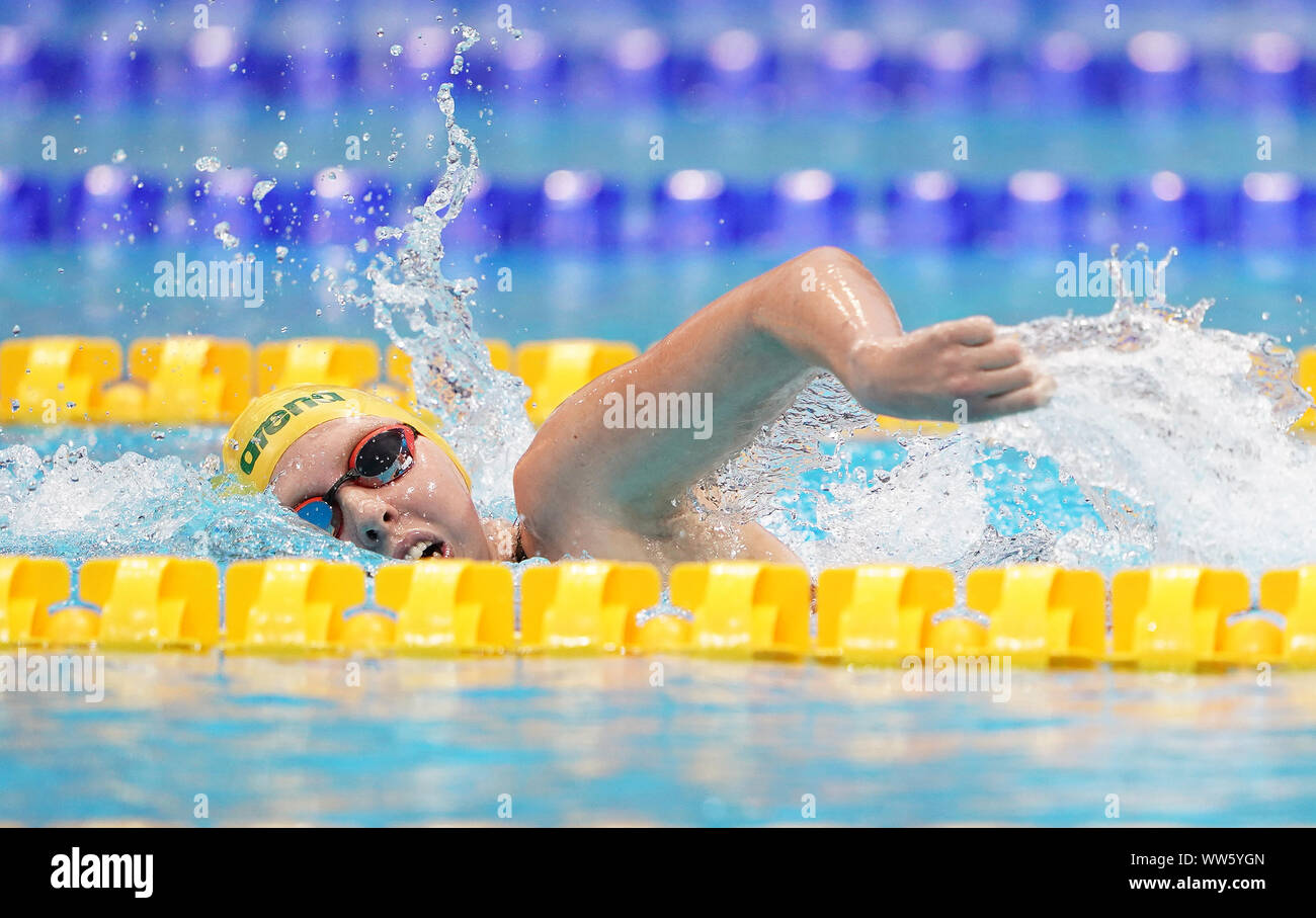 Australia's Lakeisha Patterson during the Women's 400m Freestyle on day ...