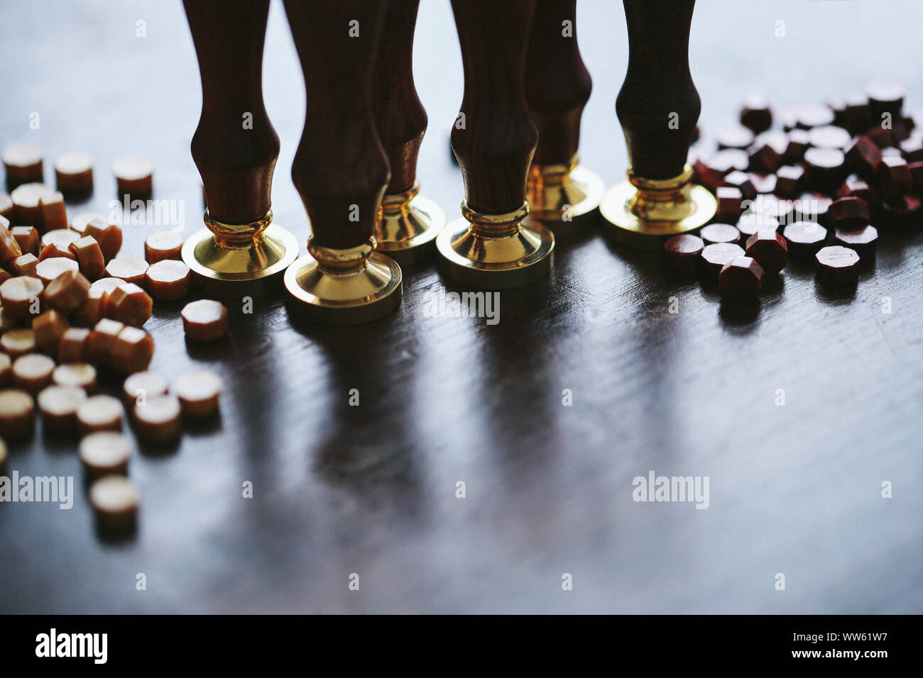 Postal wax hi-res stock photography and images - Alamy