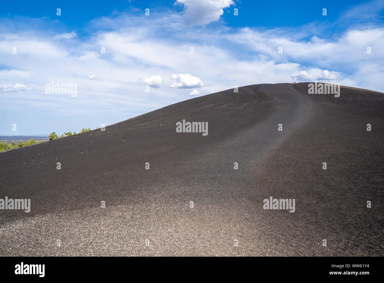Inferno Cone cinder cone volcanic formation at Craters of the Moon ...