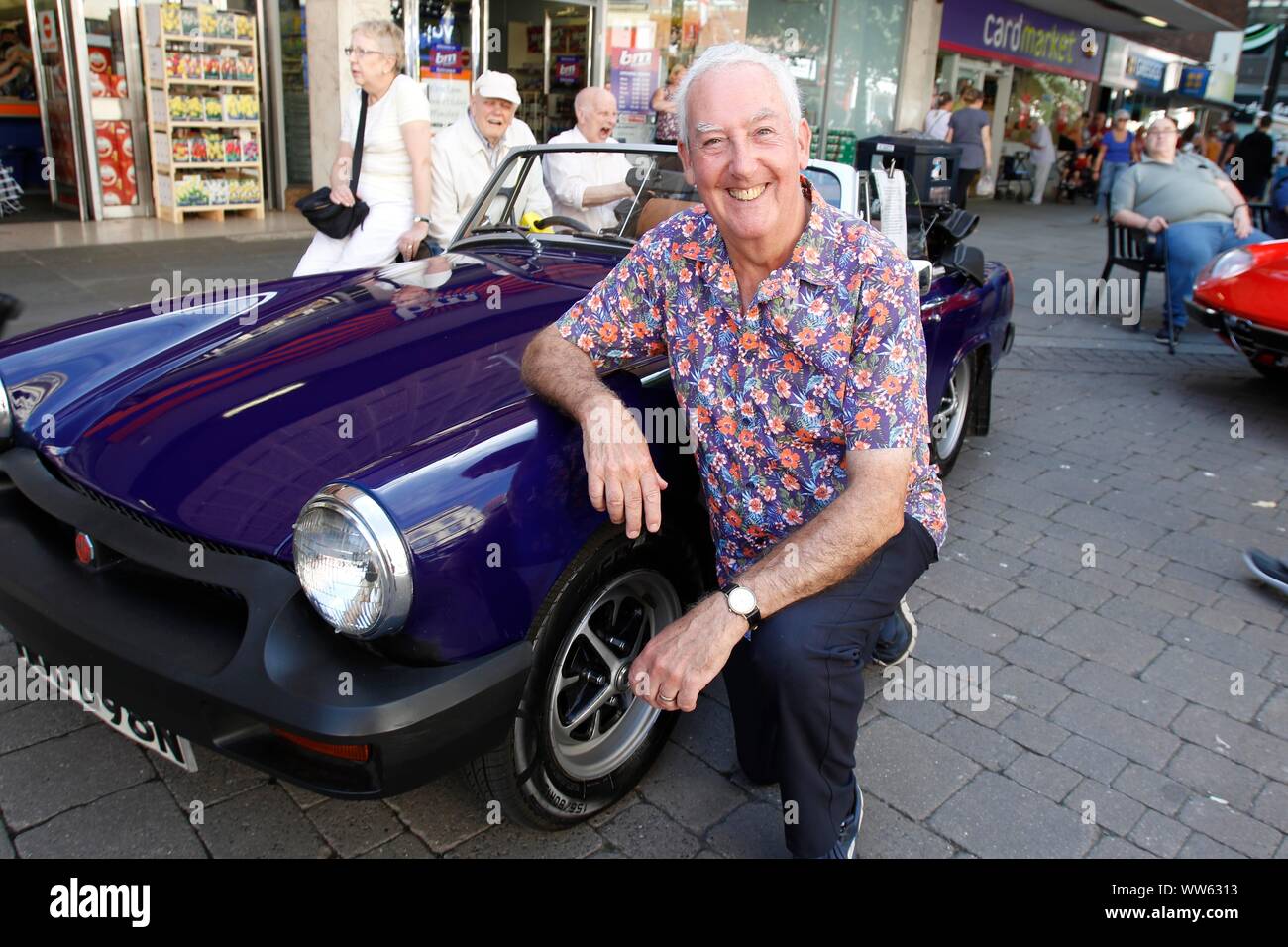 Steve Morgan, former Mayor of Gloucester, with his immaculate and ...