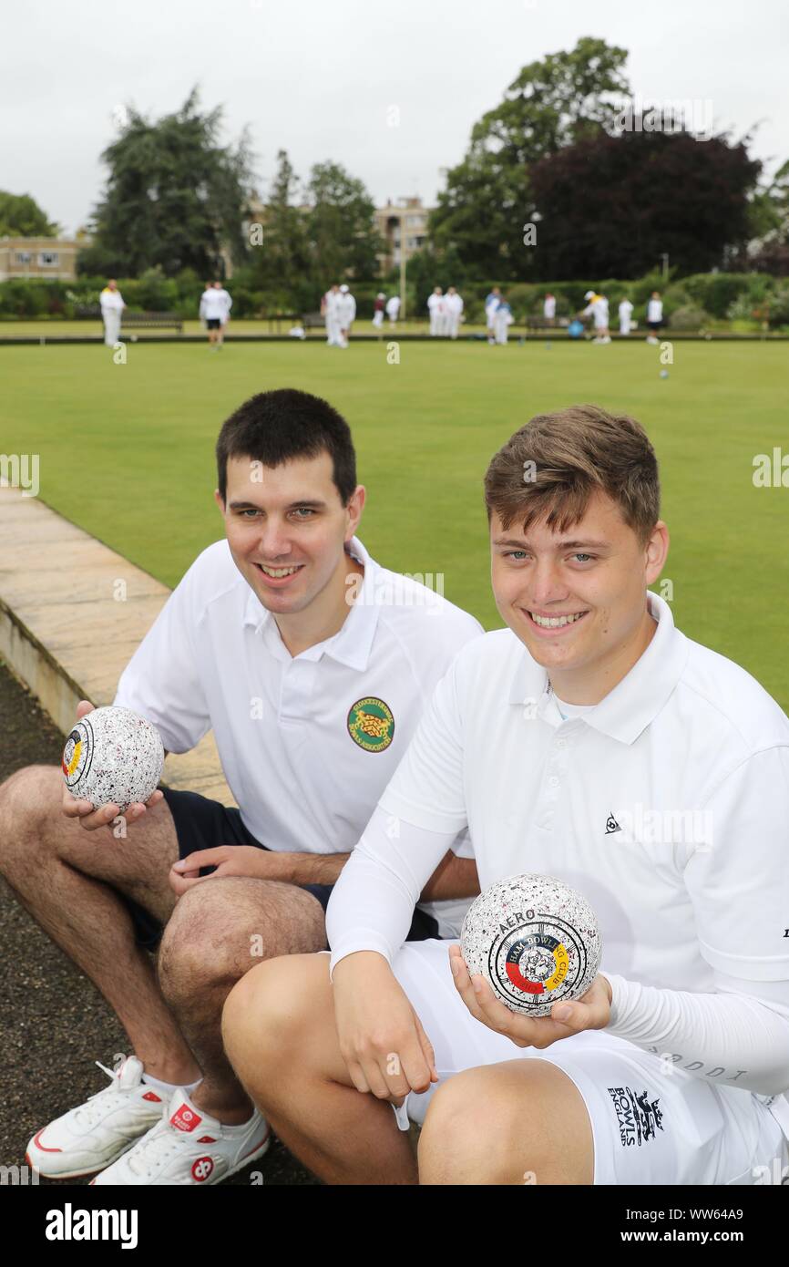 Cheltenham Bowling Club Stock Photo - Alamy