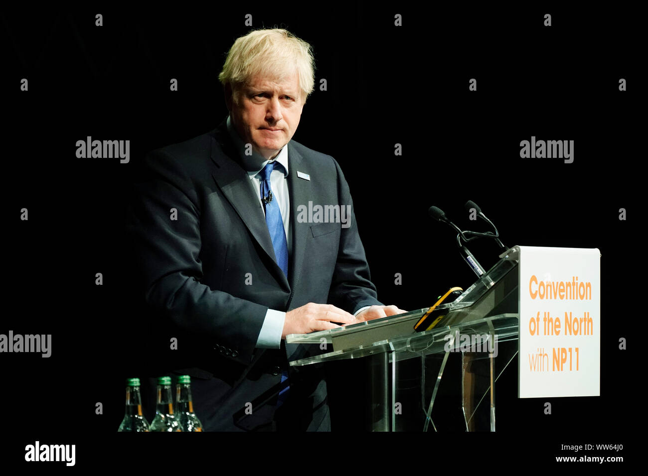 Prime Minister Boris Johnson makes a speech at the Convention of the ...