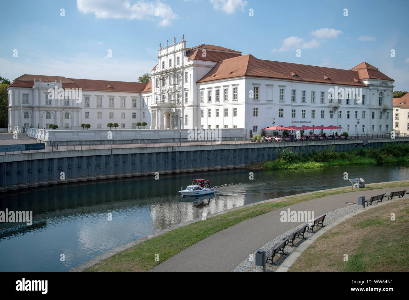 Oranienburg, Germany. 11th Sep, 2019. View over the Havel river to the ...