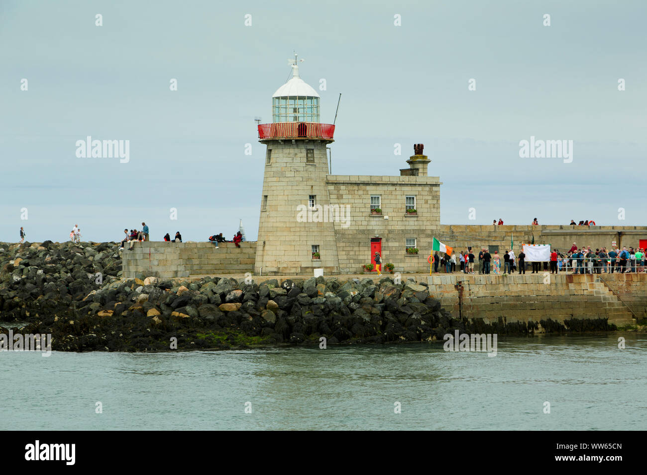 Howth Lighthouse (built 1817), Howth, Ireland Stock Photo - Alamy
