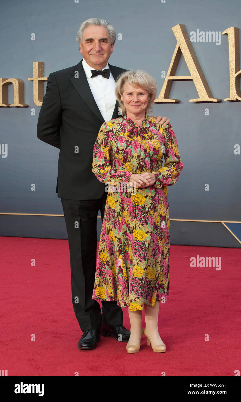Jim carter at the world premiere of downton abbey hi-res stock ...