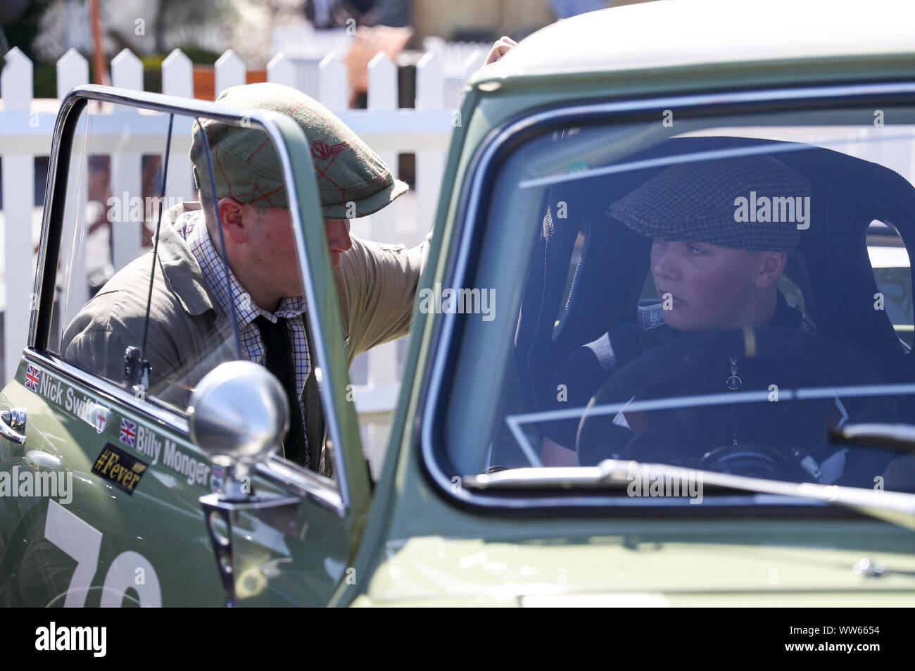 Drivers seat nick swifts mini cooper hi-res stock photography and ...