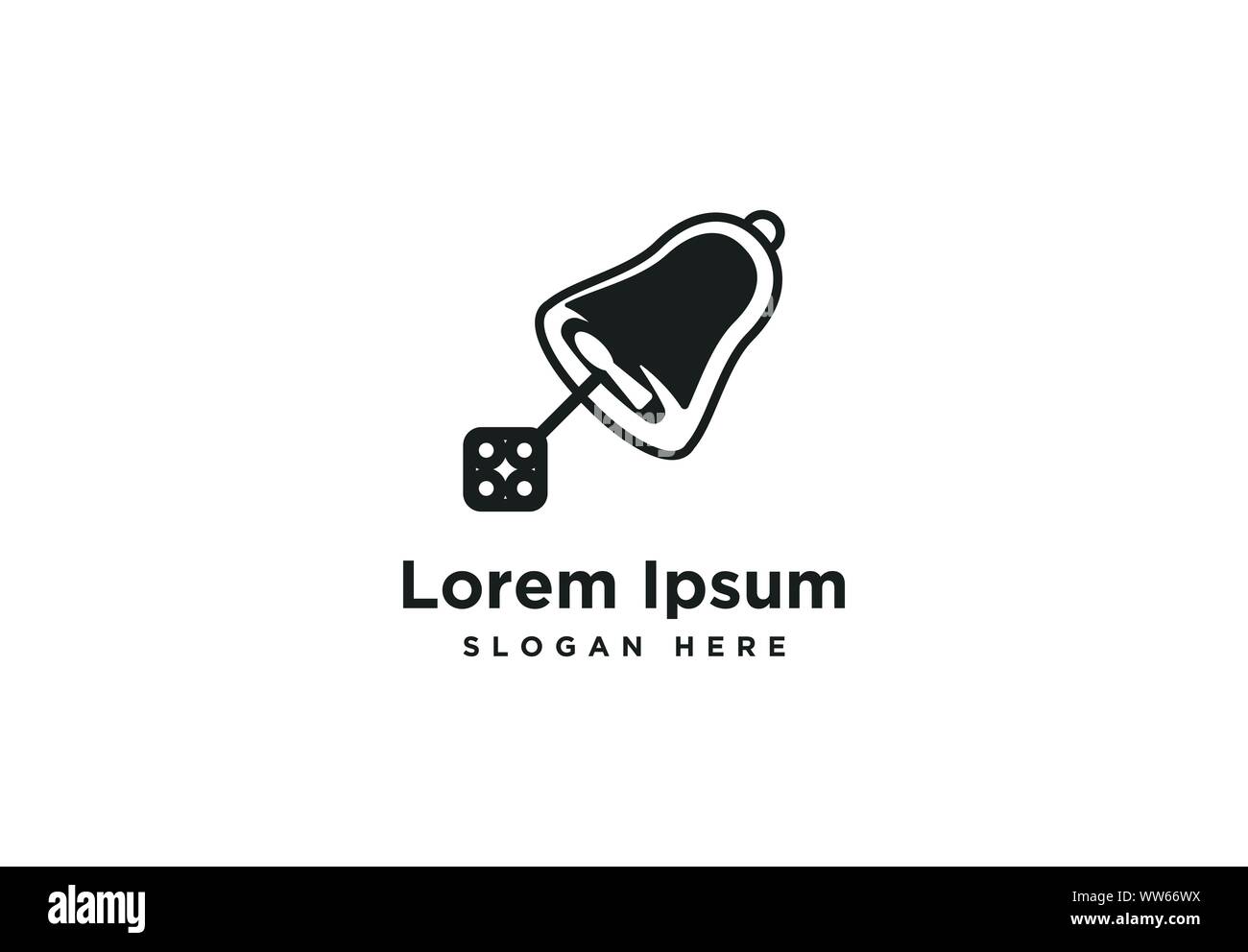 bell Logo Inspiration isolated on white background Stock Vector Image ...