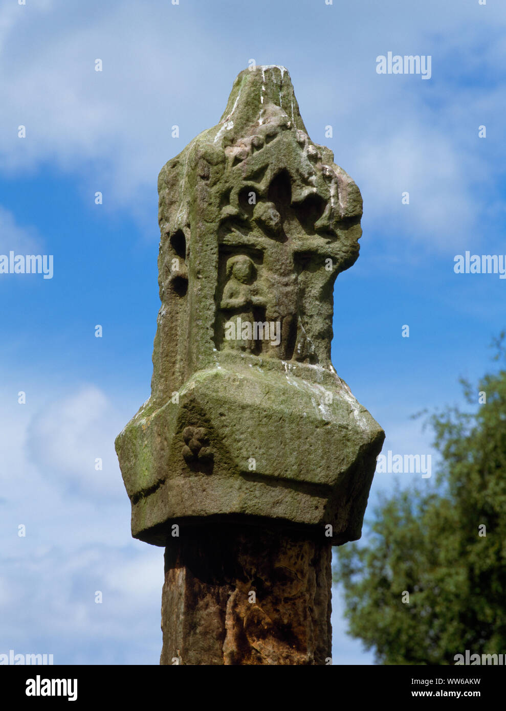 Face jesus crucified on cross hi-res stock photography and images - Alamy