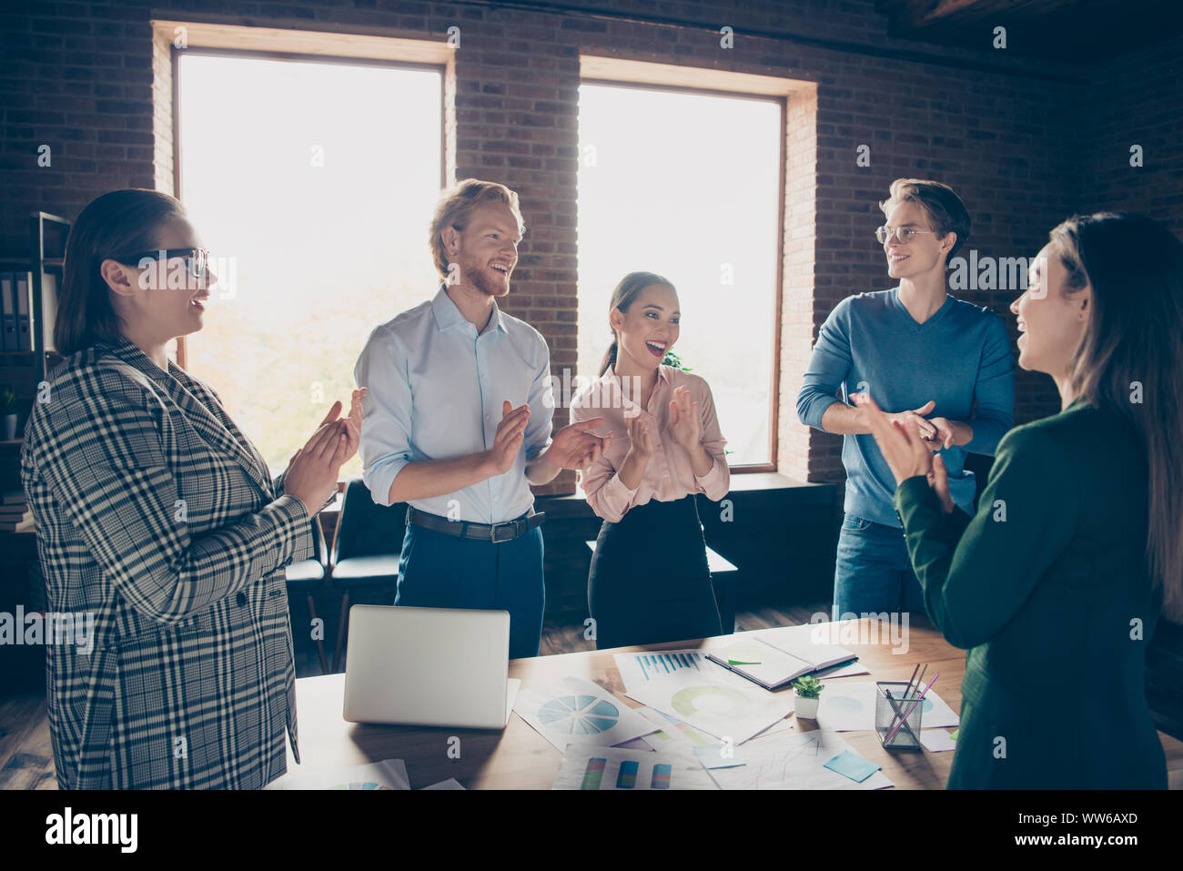 Clapping hands arms hi-res stock photography and images - Alamy