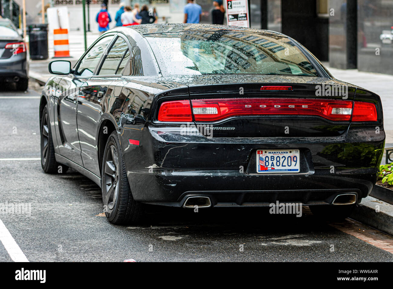 Washington DC, USA - June 9, 2019: luxury American car parked at the ...