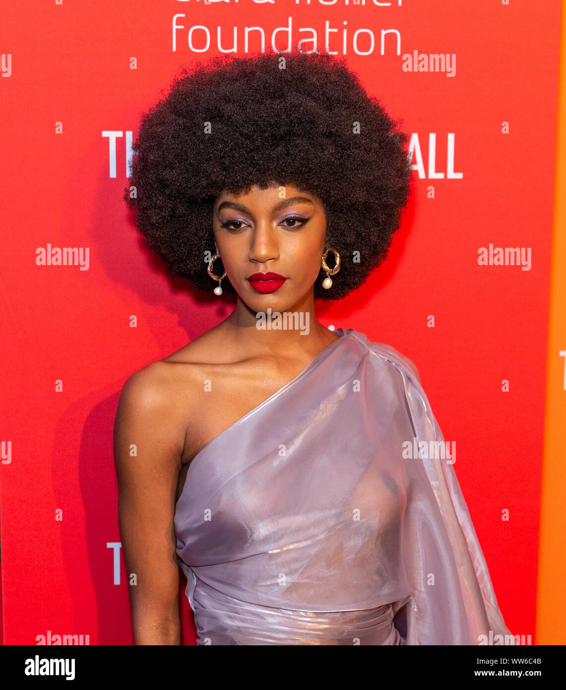 New York, United States. 12th Sep, 2019. Ebonee Davis attends 5th ...