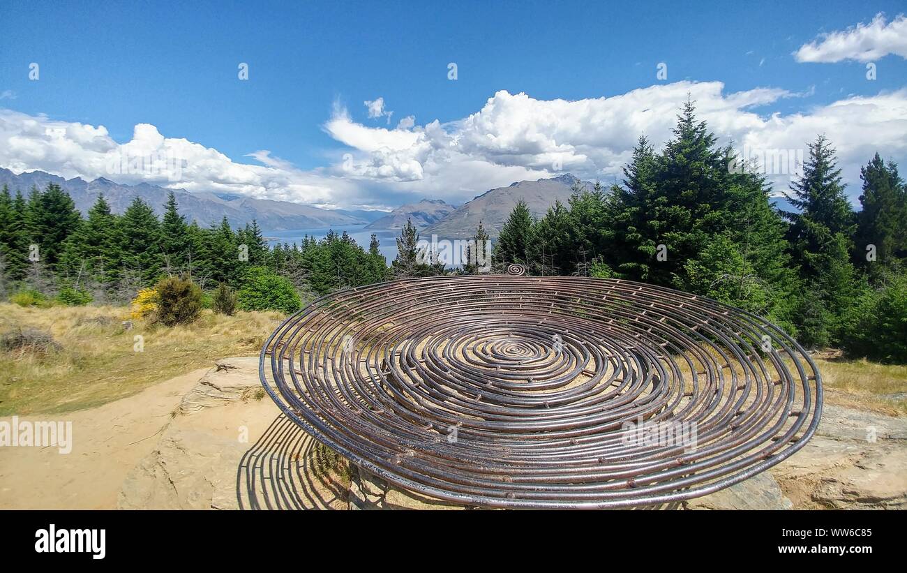 Metal helix on a mountain hi-res stock photography and images - Alamy