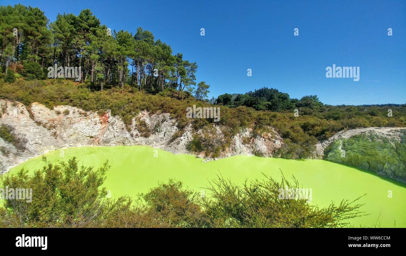Taupo geothermal new zealand hi-res stock photography and images - Alamy