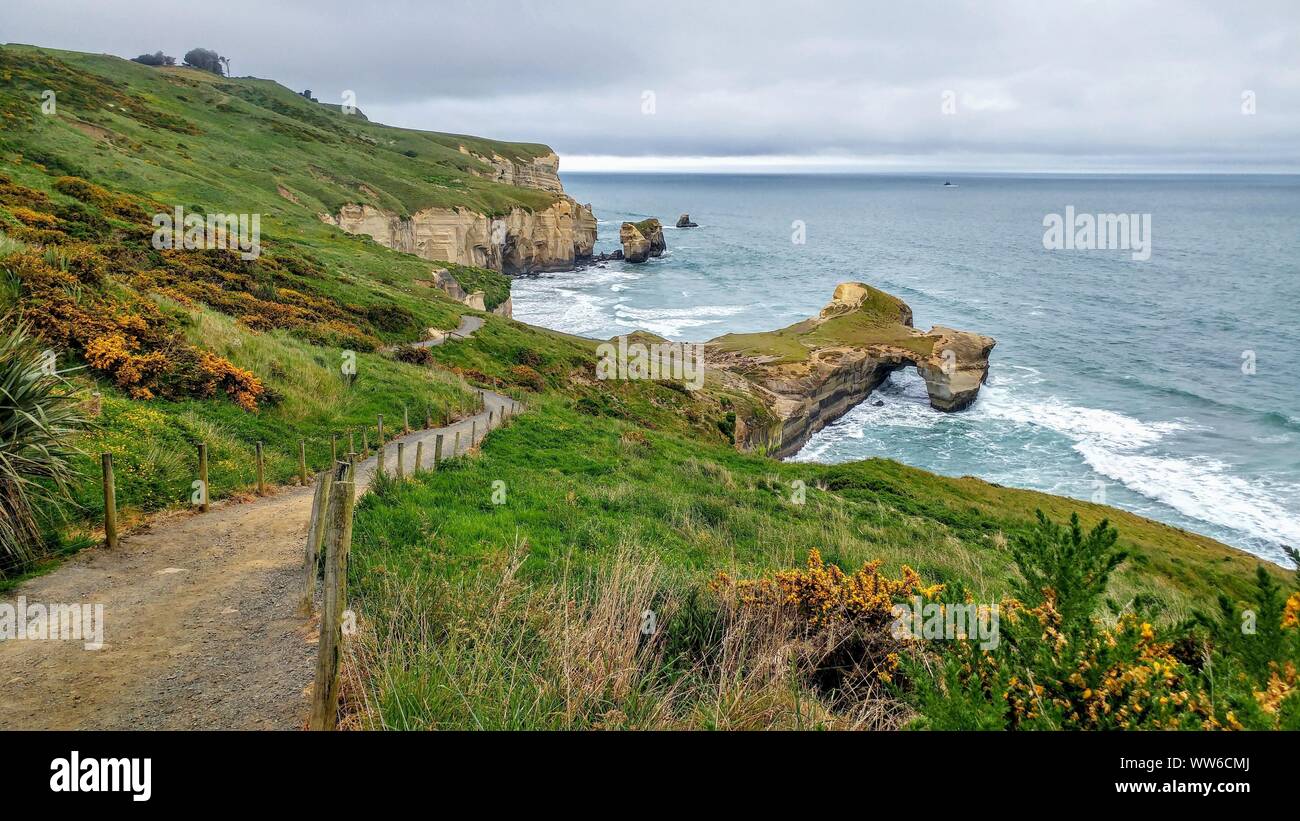 Rock from dunedin rock from dunedin hi-res stock photography and images ...