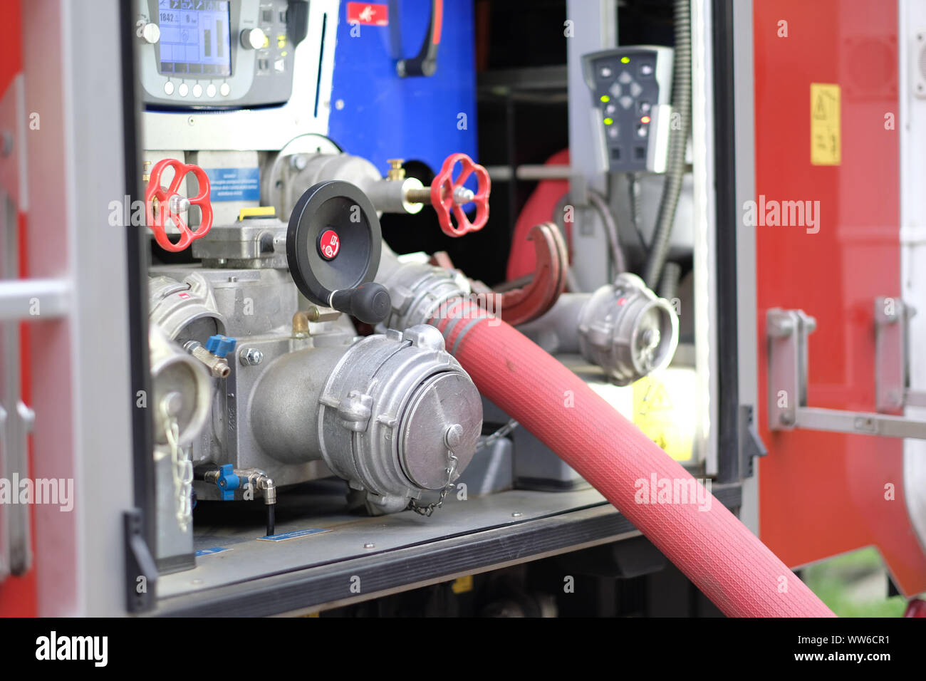 Fire truck control panel hi-res stock photography and images - Alamy