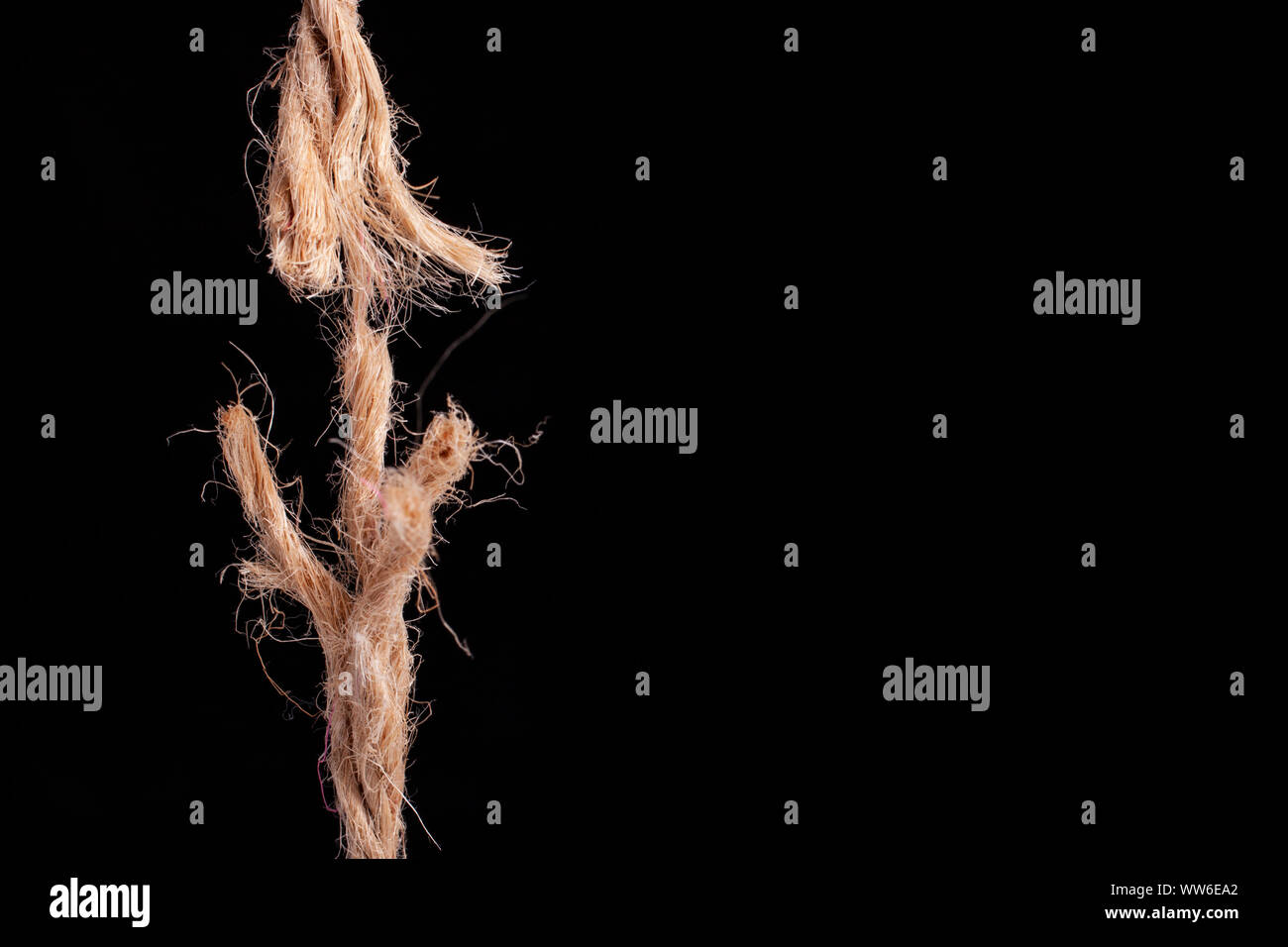 Frayed rope hi-res stock photography and images - Alamy