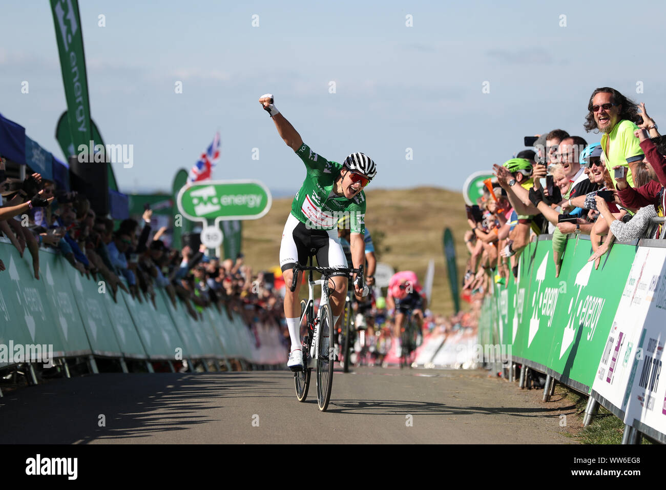 Netherlands' Mathieu Van Der Poel of team Corendon-Circus on the way to ...