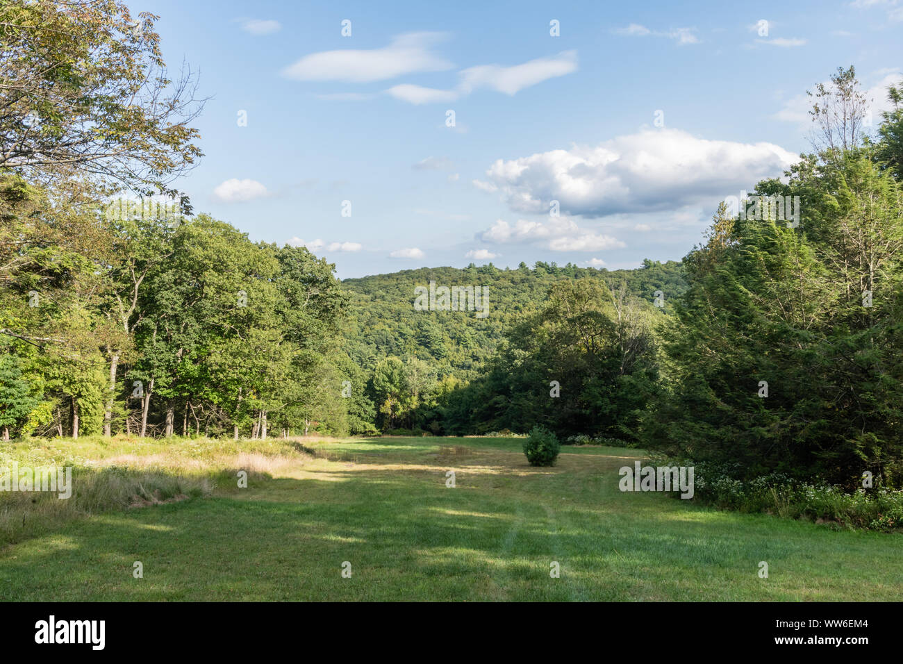 Beautiful Poconos vista in the summer, north eastern Pennsylvania Stock ...