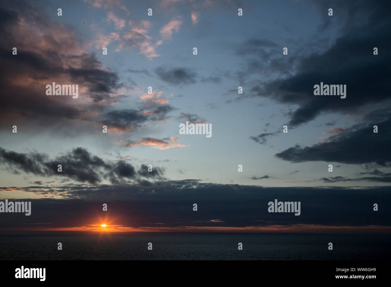 Isle of Skye, sunset Stock Photo - Alamy