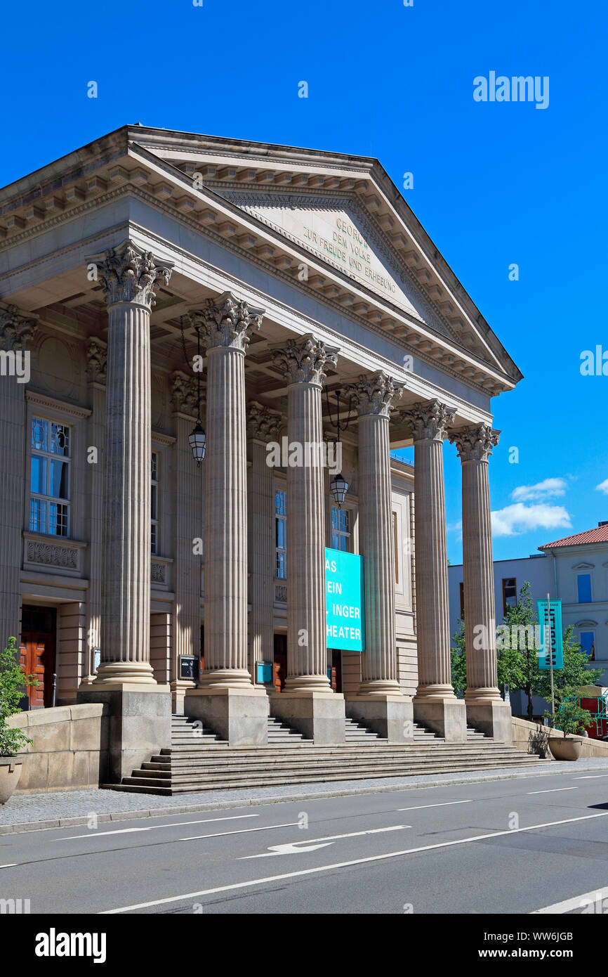 Germany, Thuringia, Meiningen, Theater Stock Photo - Alamy