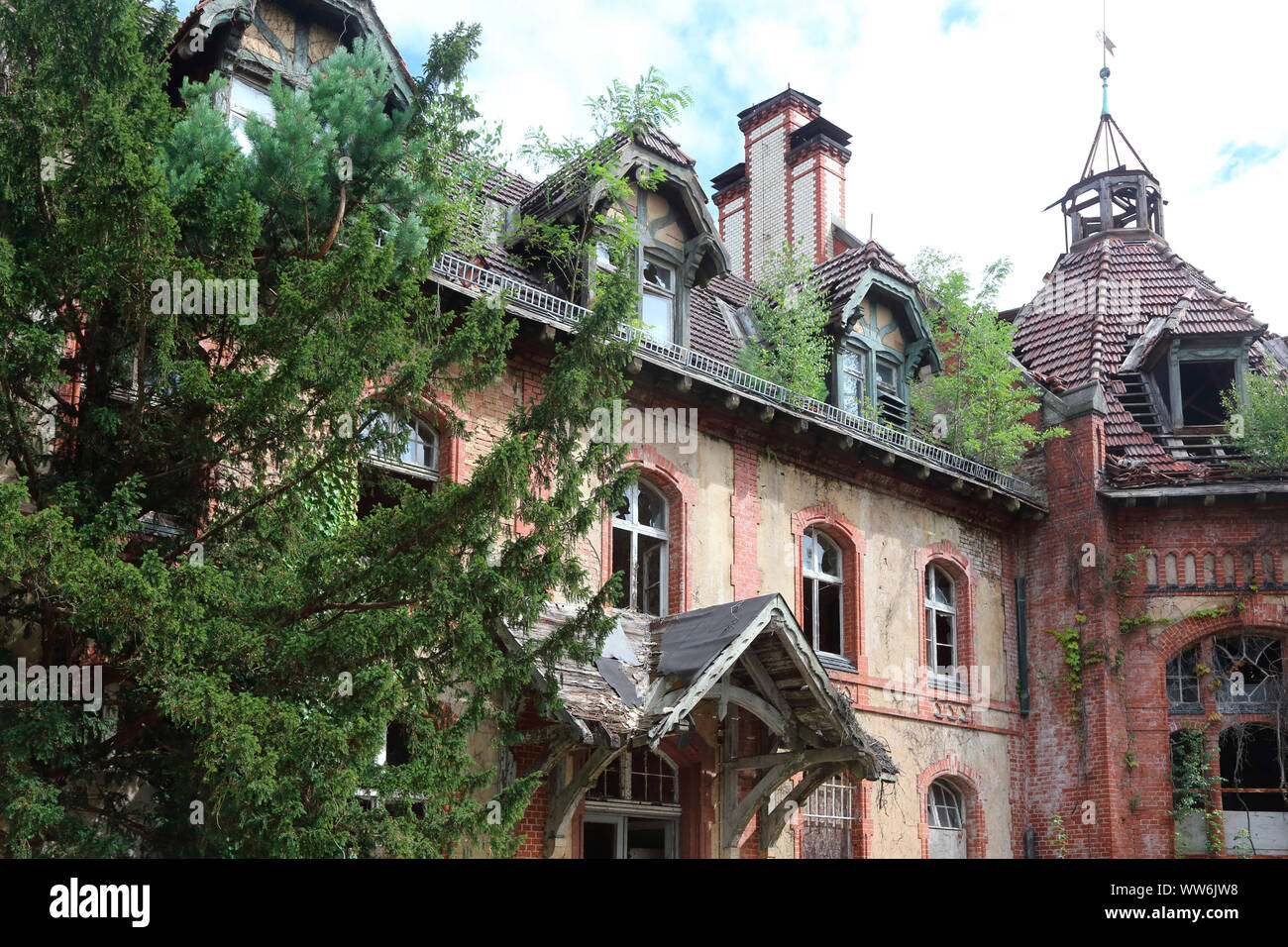 Germany, Brandenburg, Beelitz sanatorium Stock Photo - Alamy