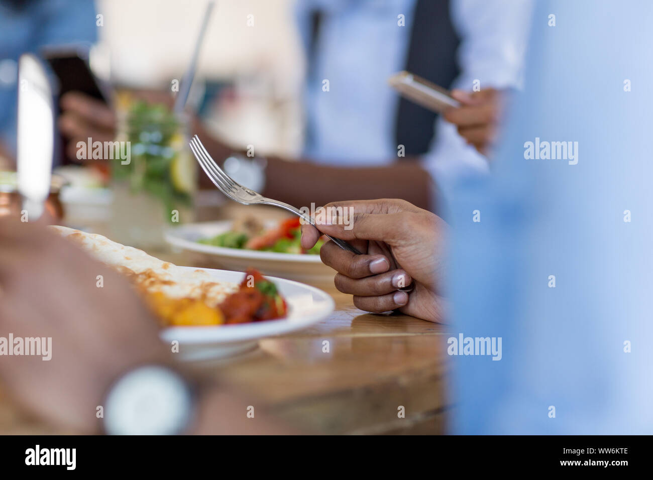 African man eating hi-res stock photography and images - Alamy