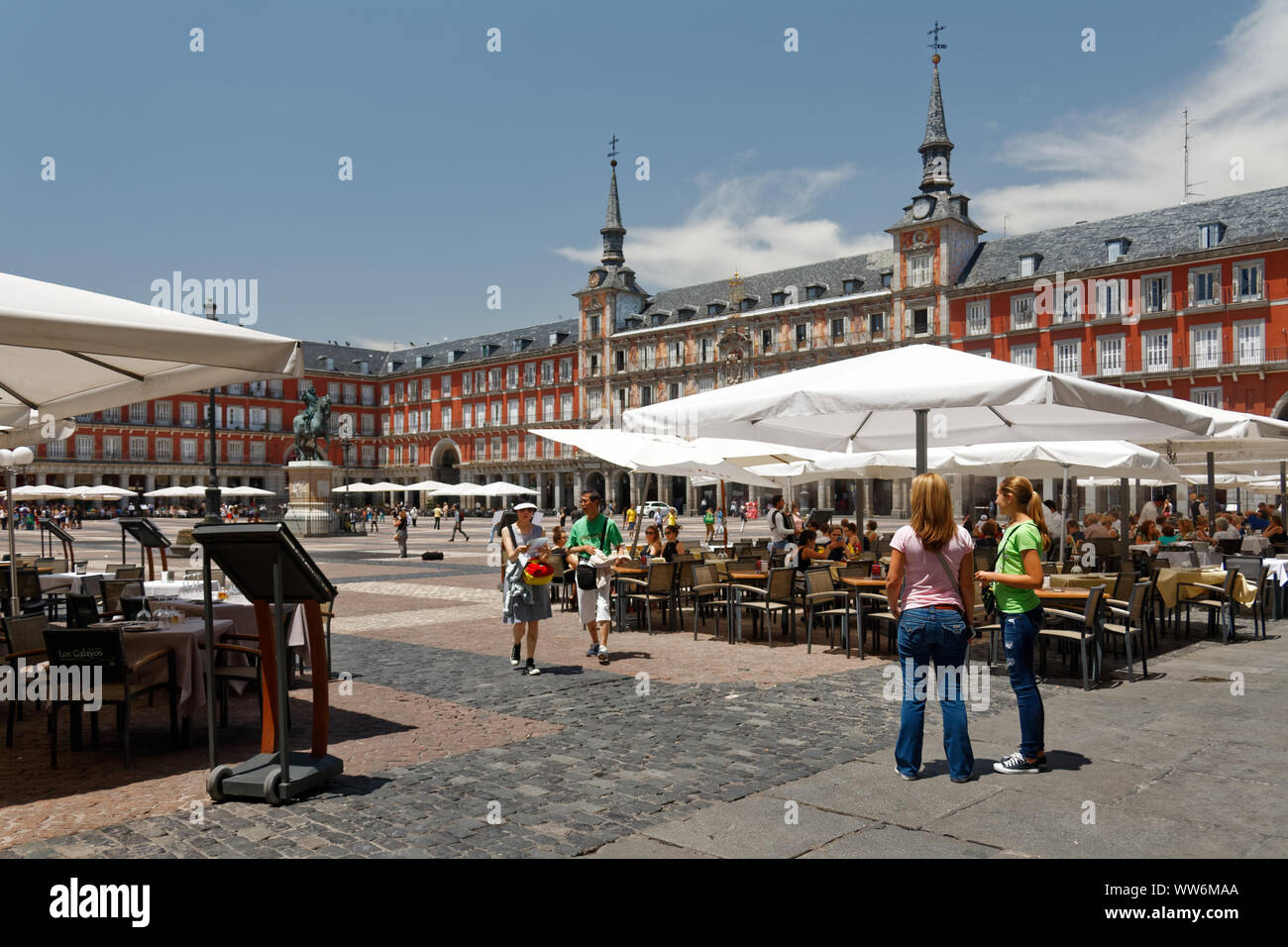 Centre of Madrid, Spain Stock Photo - Alamy