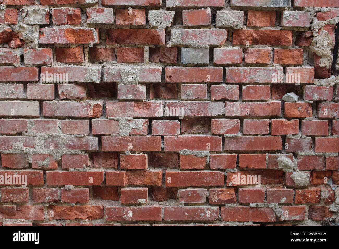 Old and corroded rick wall Stock Photo - Alamy