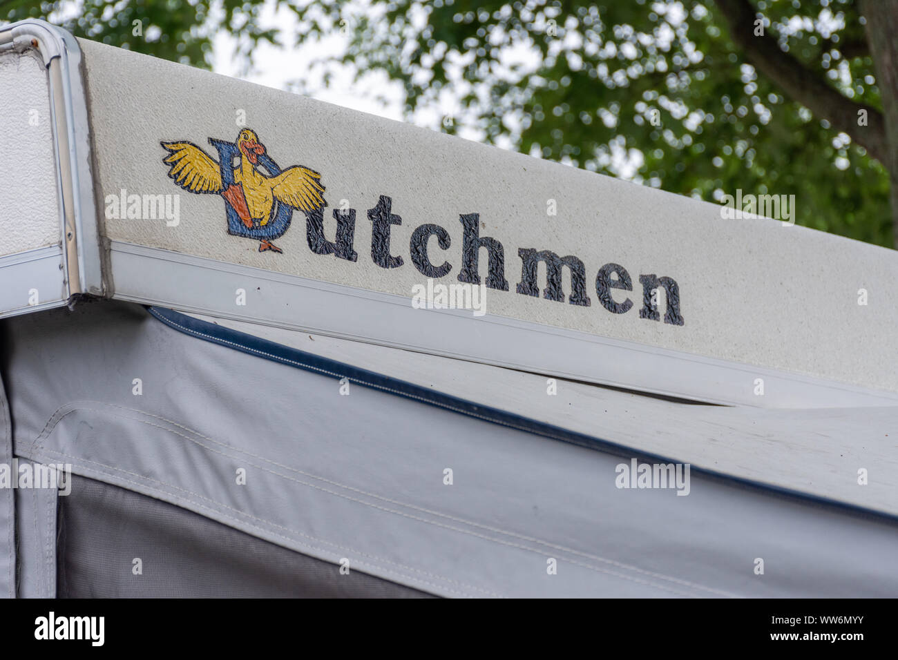 "Sarnia, Ontario/Canada - 07/12/2019: Flying Dutchman Tent Trailer ...