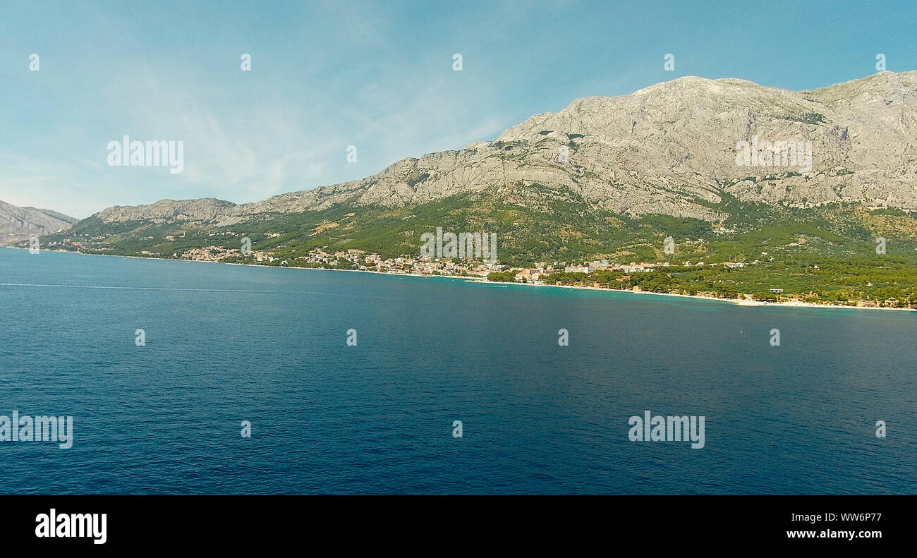 The Baska Voda village, Makarska Riviera, Croatia, July 11, 2019. (CTK ...