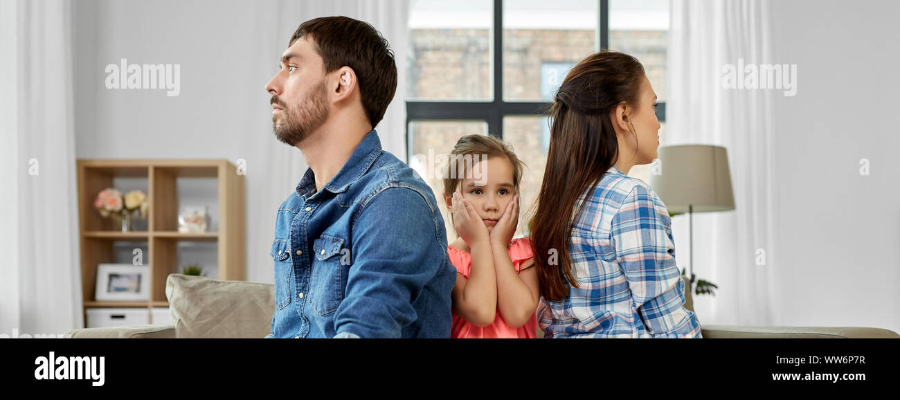 Unhappy family hi-res stock photography and images - Alamy
