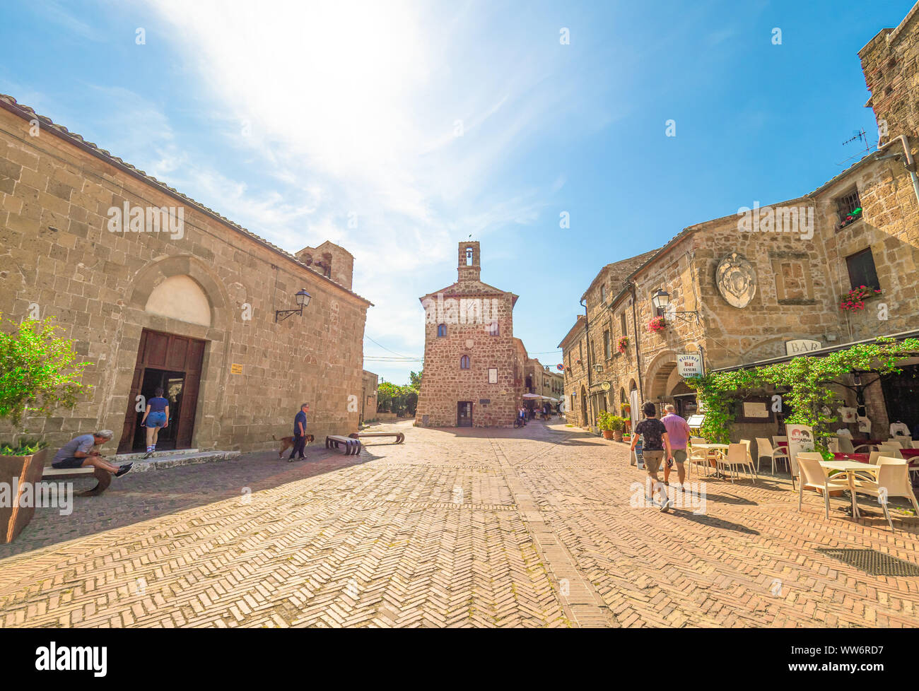 Sovana (Italy) - A small etruscan and medieval stone village in the ...