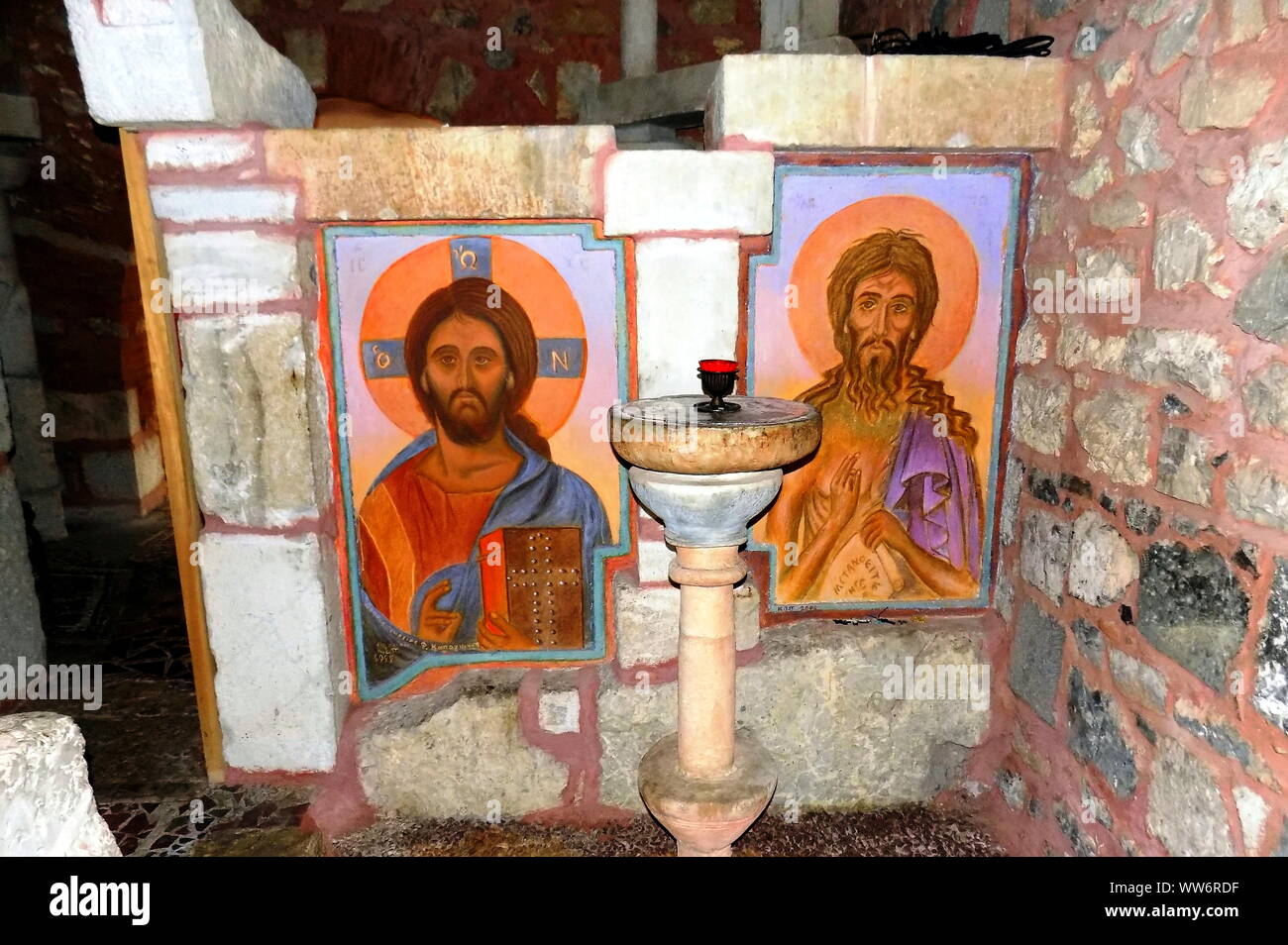 orthodox, church, Byzantine, icons, St. Fotini, curious, architecture ...