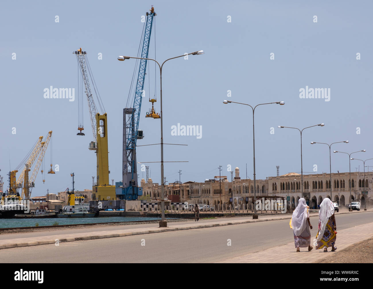 The port quayside massawa hi-res stock photography and images - Alamy