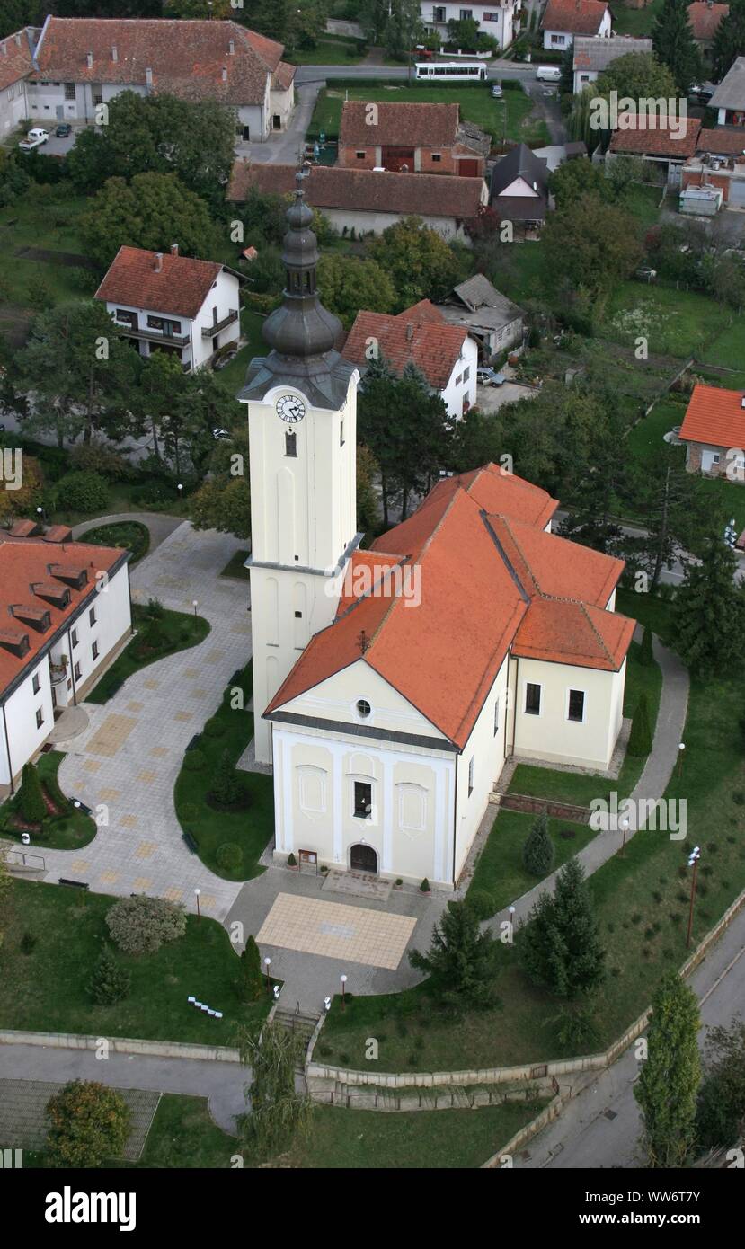 Church of the Assumption of the Virgin Mary in Klostar Ivanic, Croatia ...